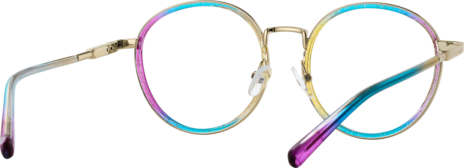 Shelley Round Multicolour Eyeglasses | Fytoo Optical