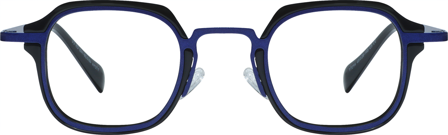 Kipling Square Blue Eyeglasses | Fytoo Optical