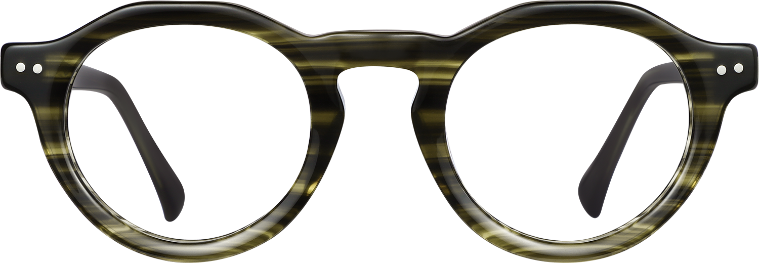 Warner Round Two Tone Eyeglasses | Fytoo Optical