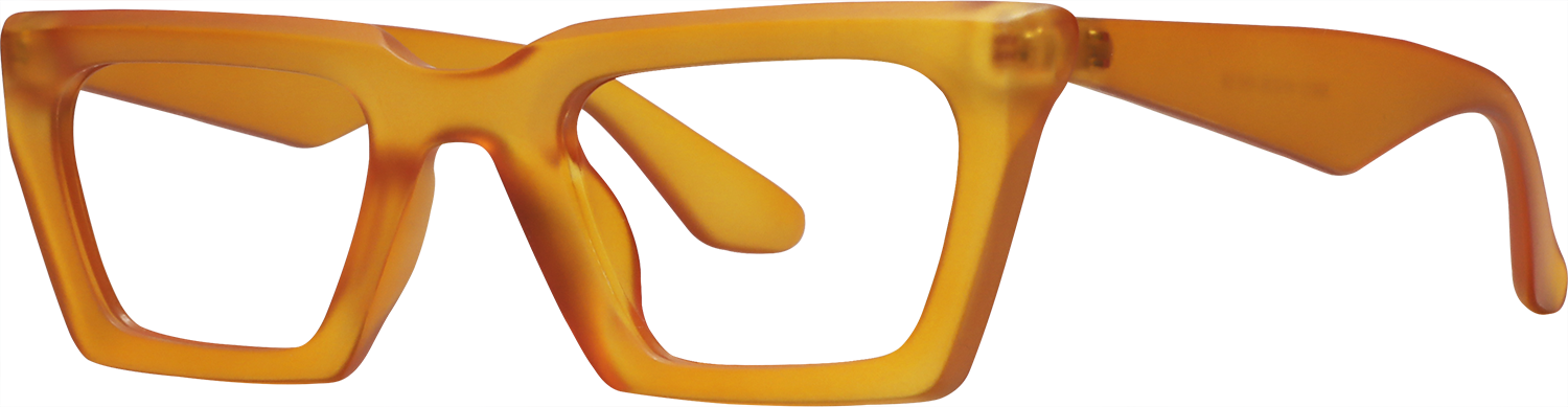 Anthony Orange Geometirc Eyeglasses | Fytoo Optical