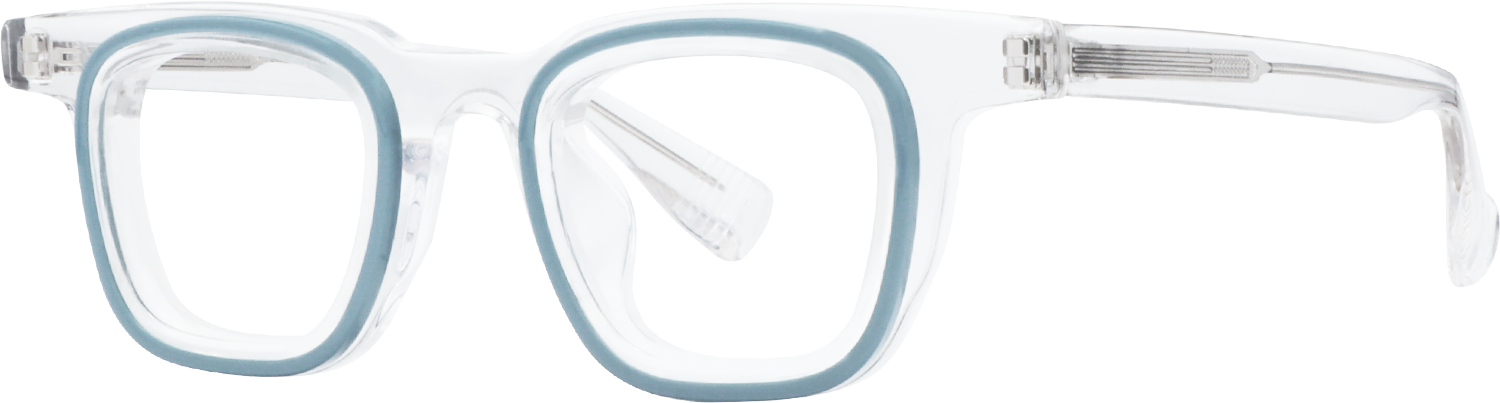 Rupert Square Light Green Eyeglasses | Fytoo Optical