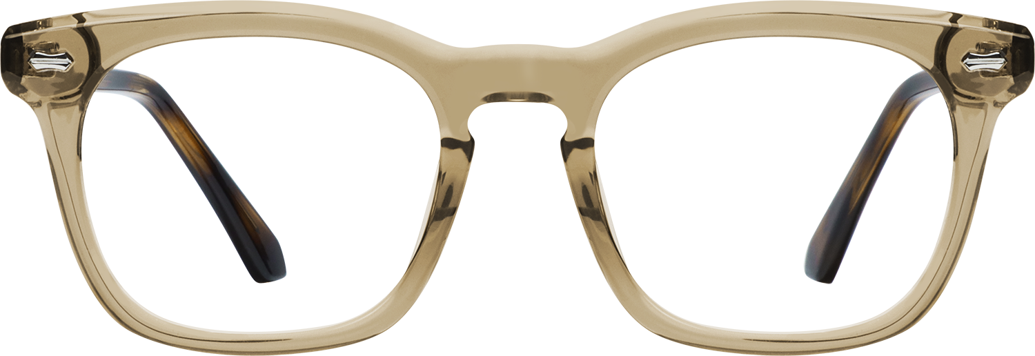 Felix Square Khaki Eyeglasses | Fytoo Optical