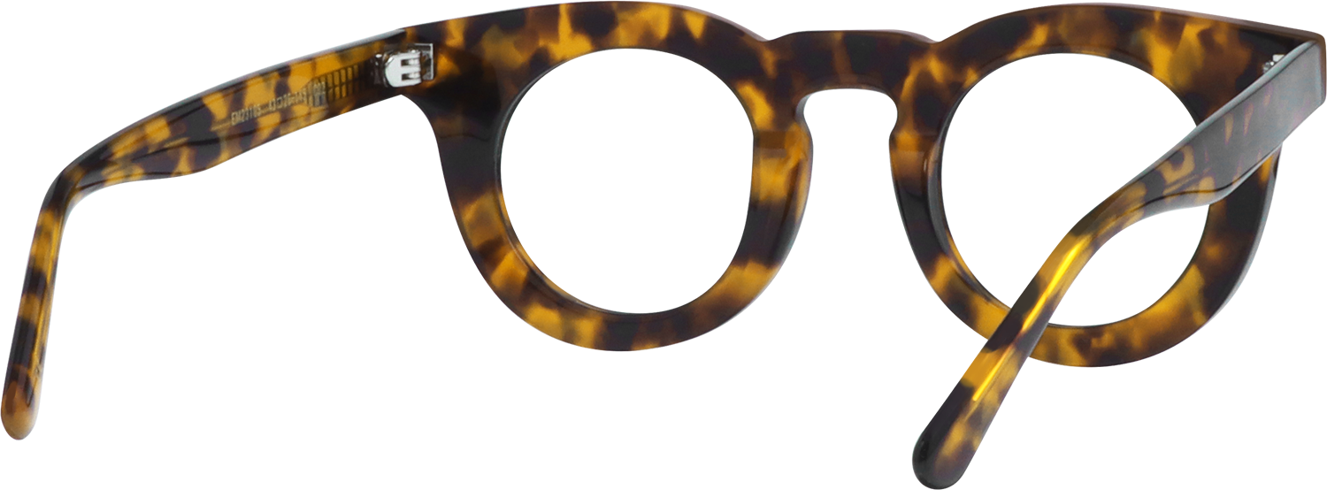 Archer Round Tortoiseshell Eyeglasses | Fytoo Optical