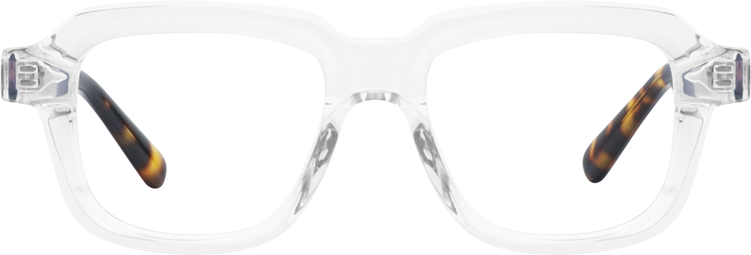 Nalani Square Transparent Eyeglasses | Fytoo Optical