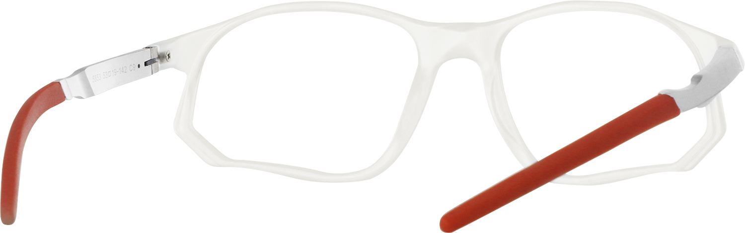 David Geometric Transparent Sports Glasses | Fytoo Optical