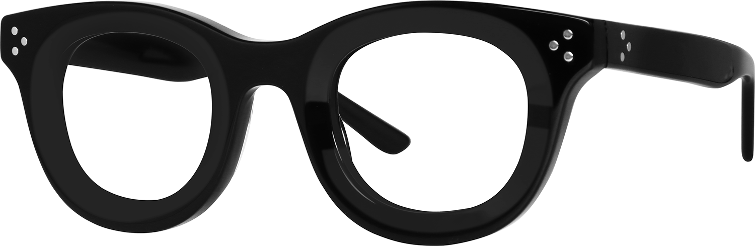 Qadira Round Blue Eyeglasses | Fytoo Optical