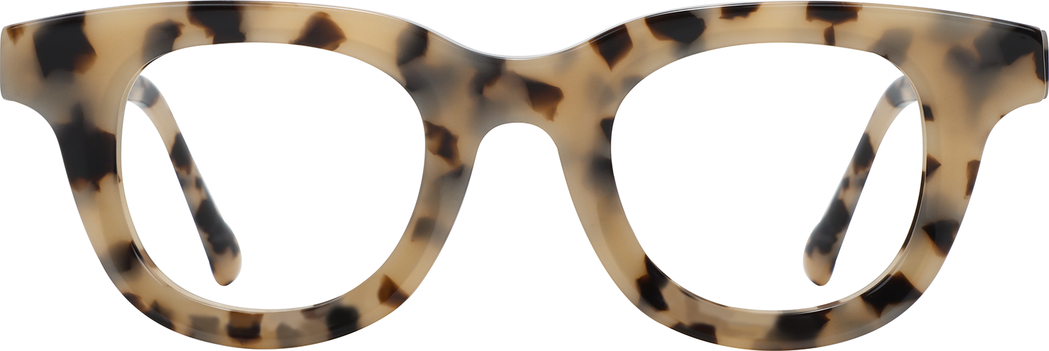 Ricky Oval Tortoiseshell Eyeglasses | Fytoo Optical