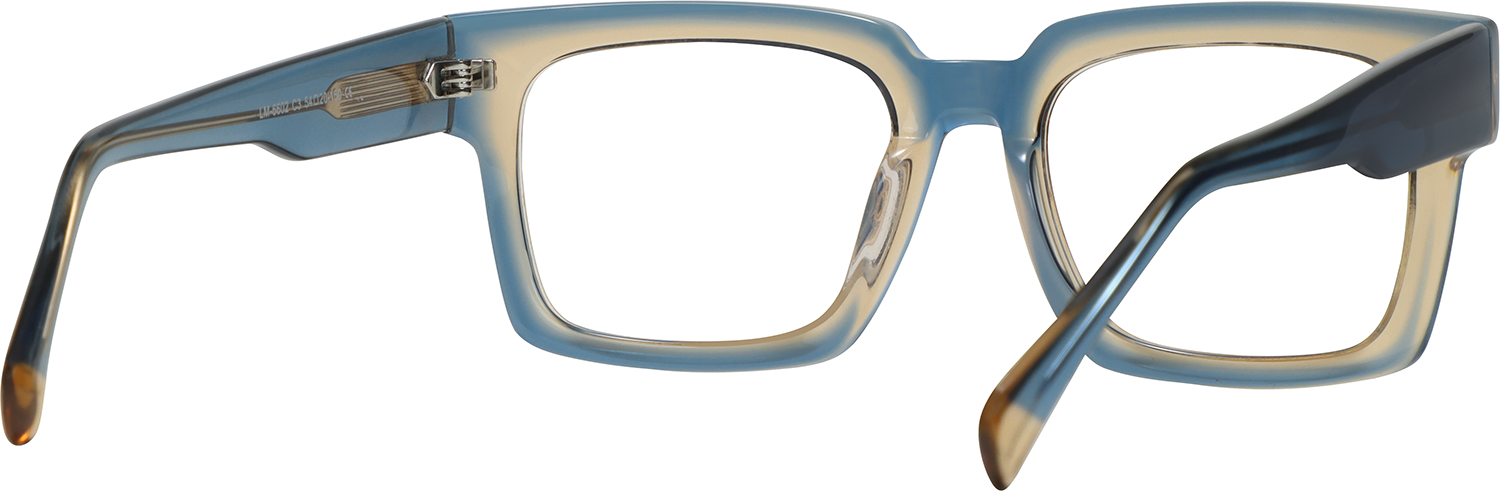 Jerrod Rectangle Two-Tone Eyeglasses | Fytoo Optical