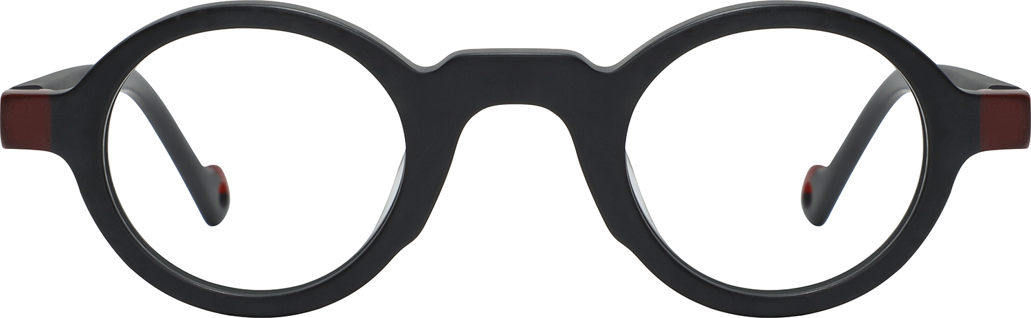 Lorette Round Two-Tone Eyeglasses | Fytoo Optical