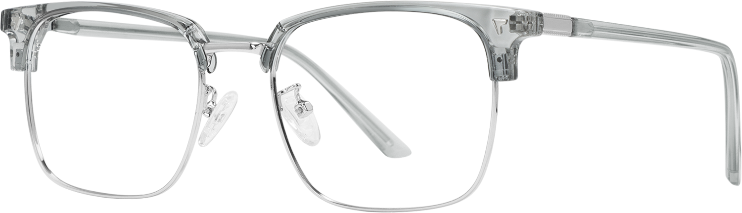 Cooper Browline Black Eyeglasses | Fytoo Optical