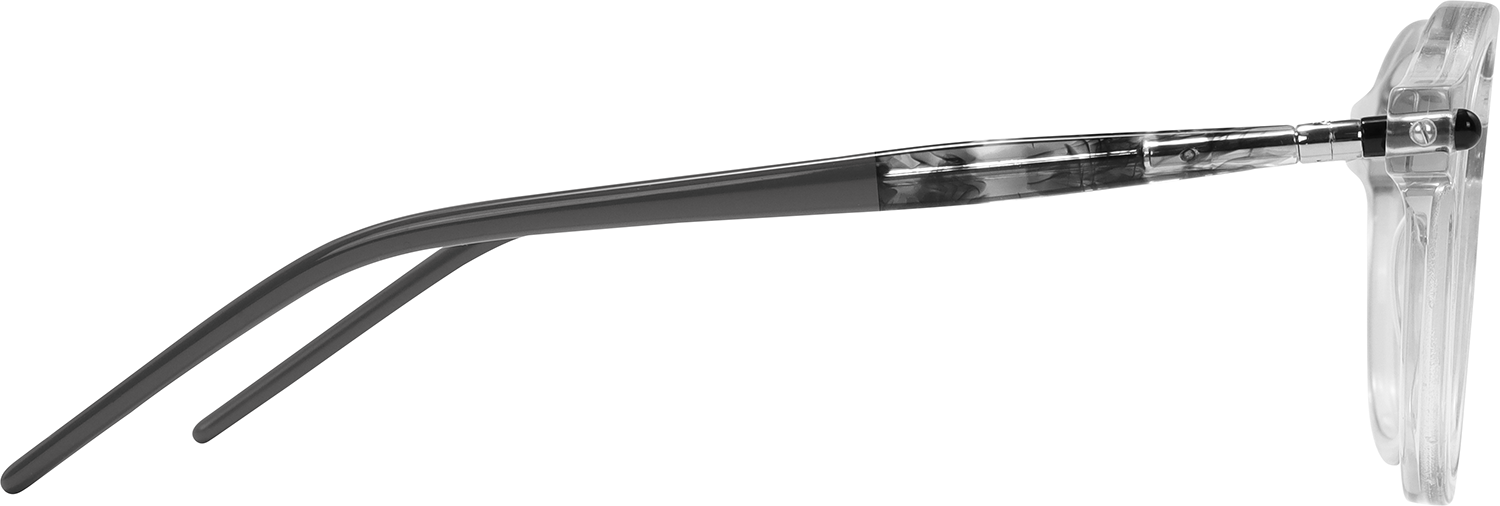 Barry Aviator Grey Eyeglasses | Fytoo Optical