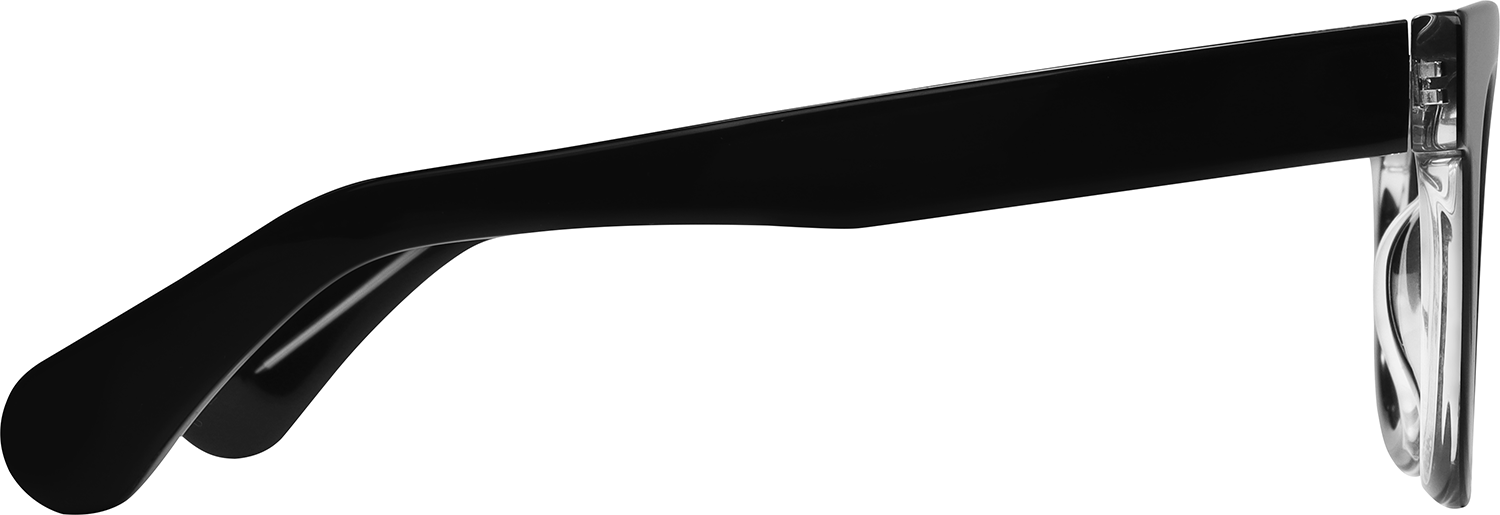 Casey Round Black Eyeglasses | Fytoo Optical
