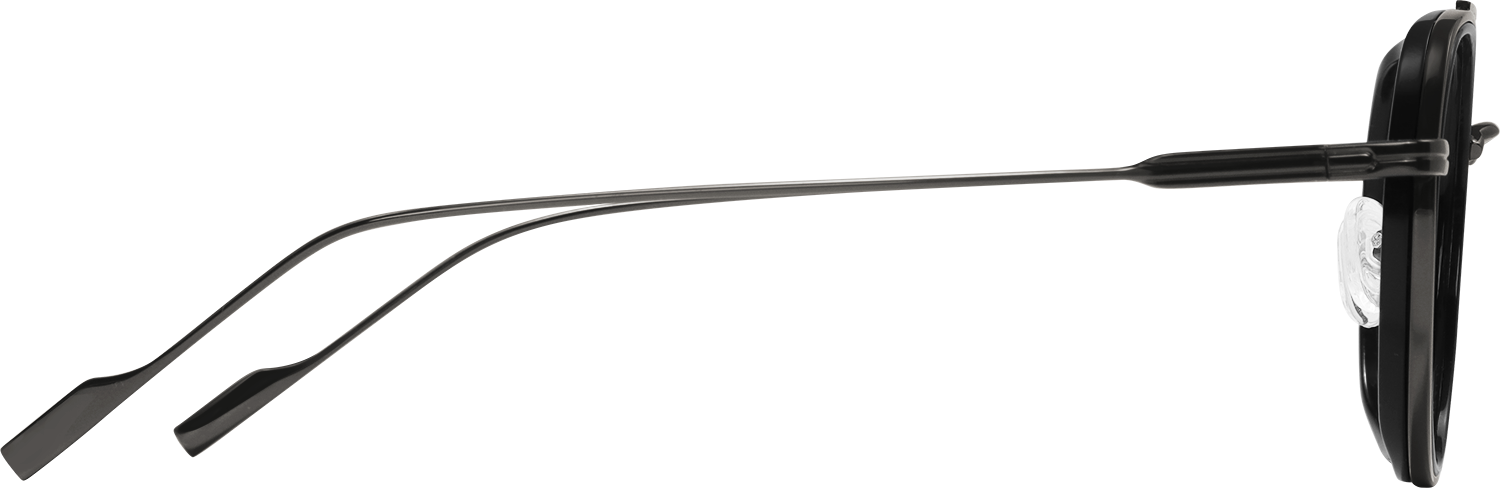 Chico Aviator Black Eyeglasses | Fytoo Optical