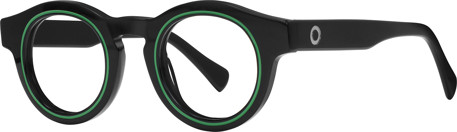 August Round Orange Eyeglasses | Fytoo Optical