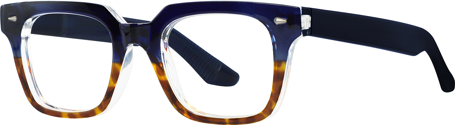 Elena Rectangle Two-Tone Eyeglasses | Fytoo Optical