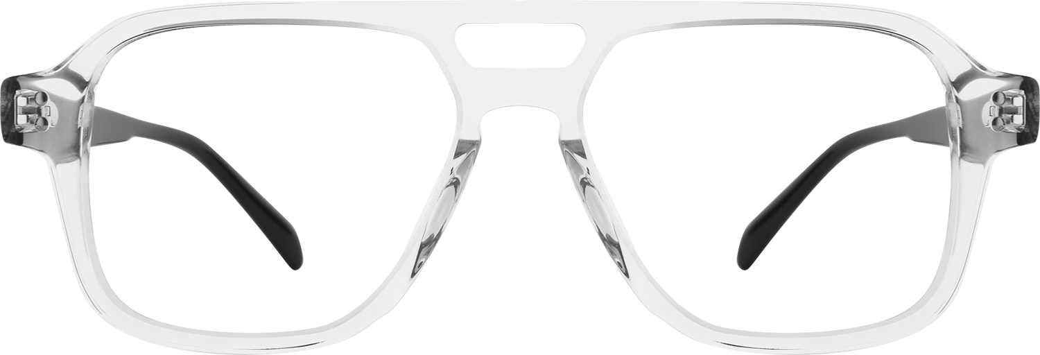 Jake Aviator Transparent Eyeglasses | Fytoo Optical