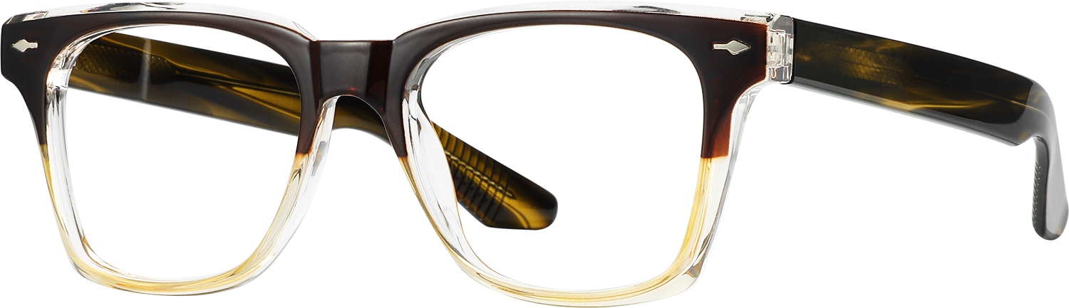Maggy Rectangle Two-Tone Eyeglasses | Fytoo Optical