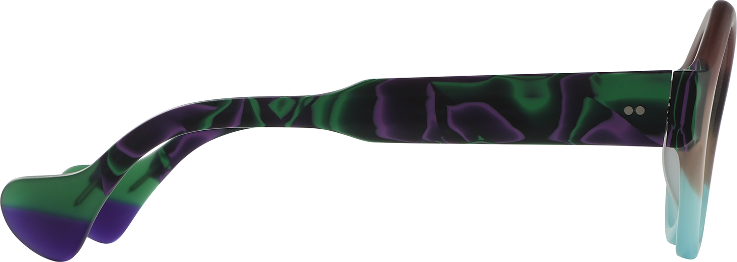 Sara Round Multicolour Eyeglasses | Fytoo Optical