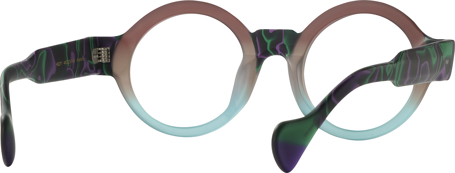 Sara Round Multicolour Eyeglasses | Fytoo Optical