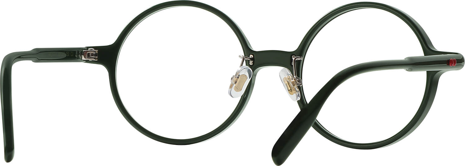Rica Round Green Eyeglasses | Fytoo Optical