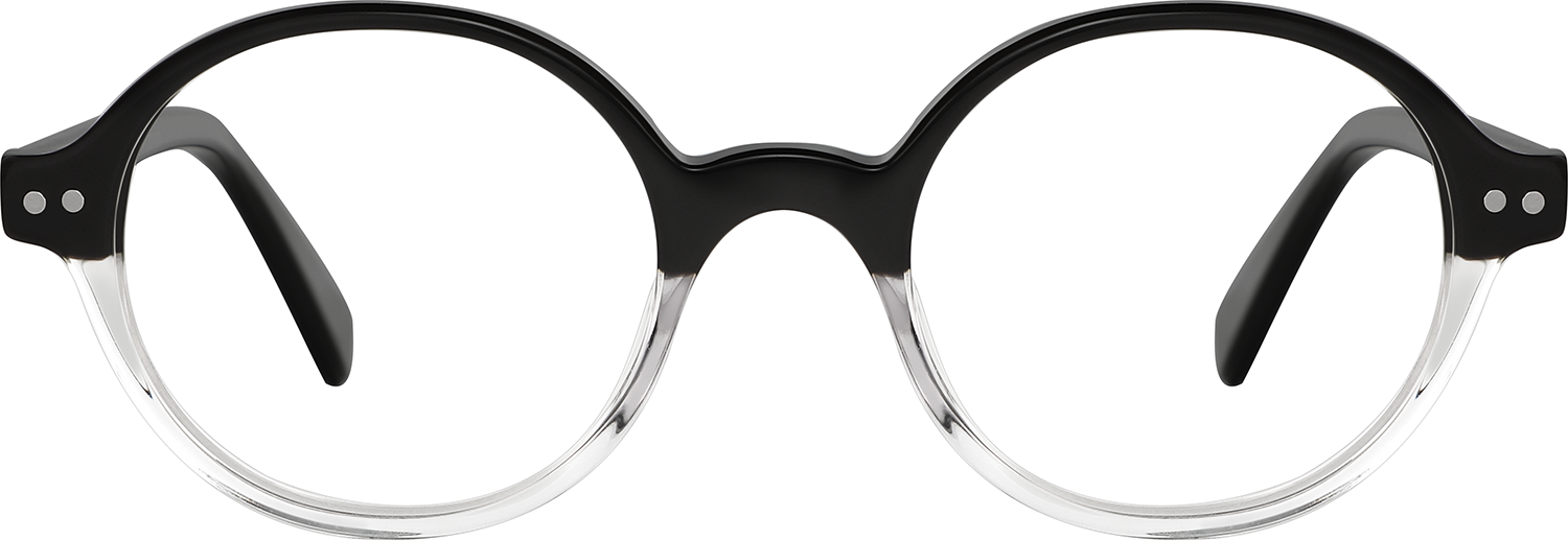 Damon Round Two-Tone Eyeglasses |Fytoo Optical