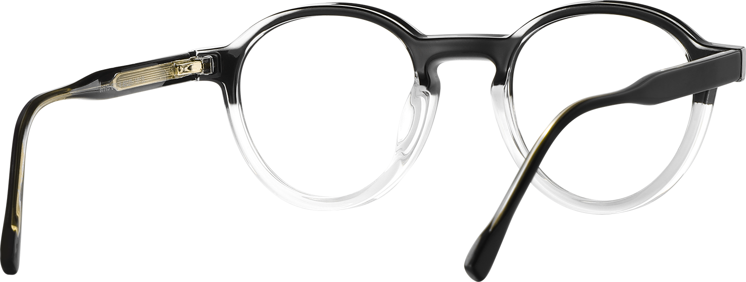 Dawn Round Two-Tone Eyeglasses | Fytoo Optical