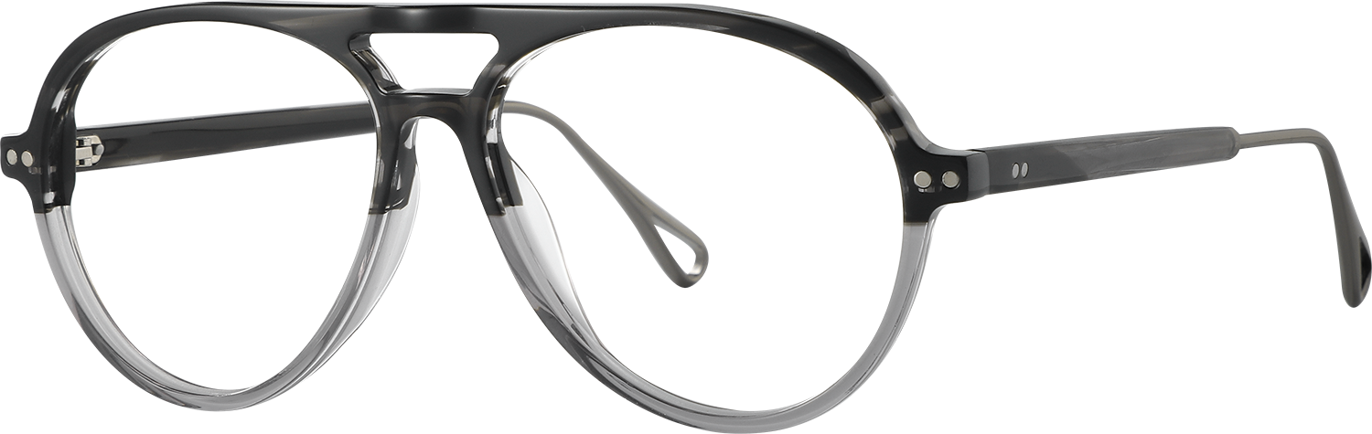 Evadne Aviator Two-Tone Eyeglasses | Fytoo Optical