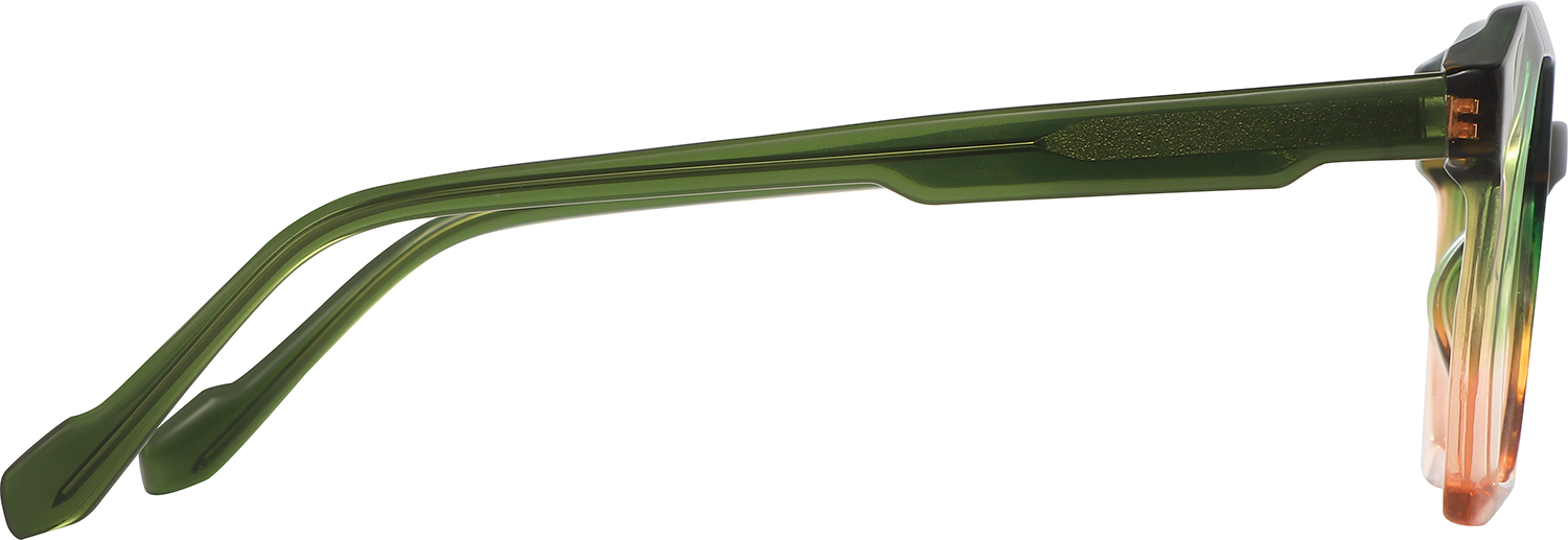 Lotus Geometric Two-Tone Eyeglasses | Fytoo Optical