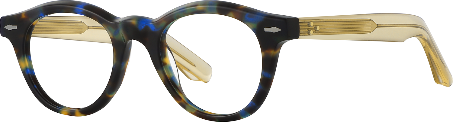 Leslie Round Two-Tone Eyeglasses | Fytoo Optical