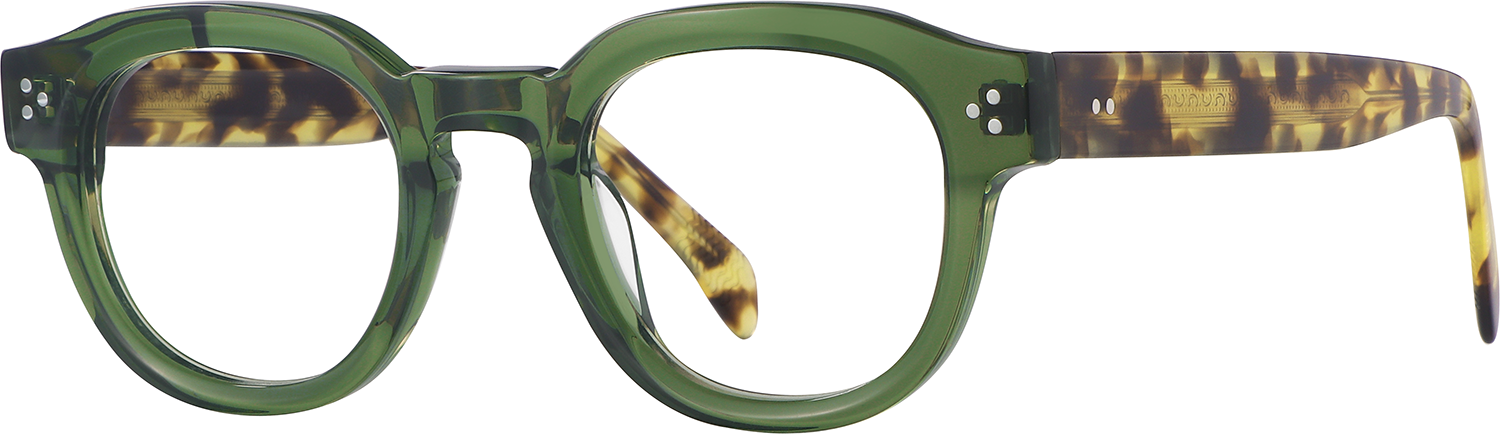 Gwen Square Green Eyeglasses | Fytoo Optical