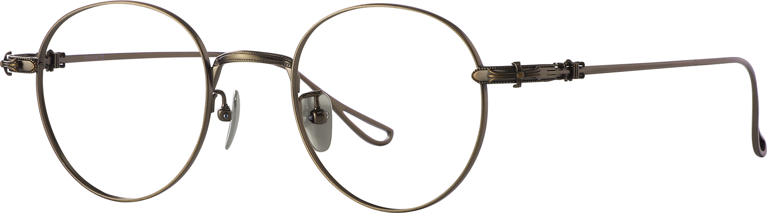 Carr Round Copper Eyeglasses | Fytoo Optical