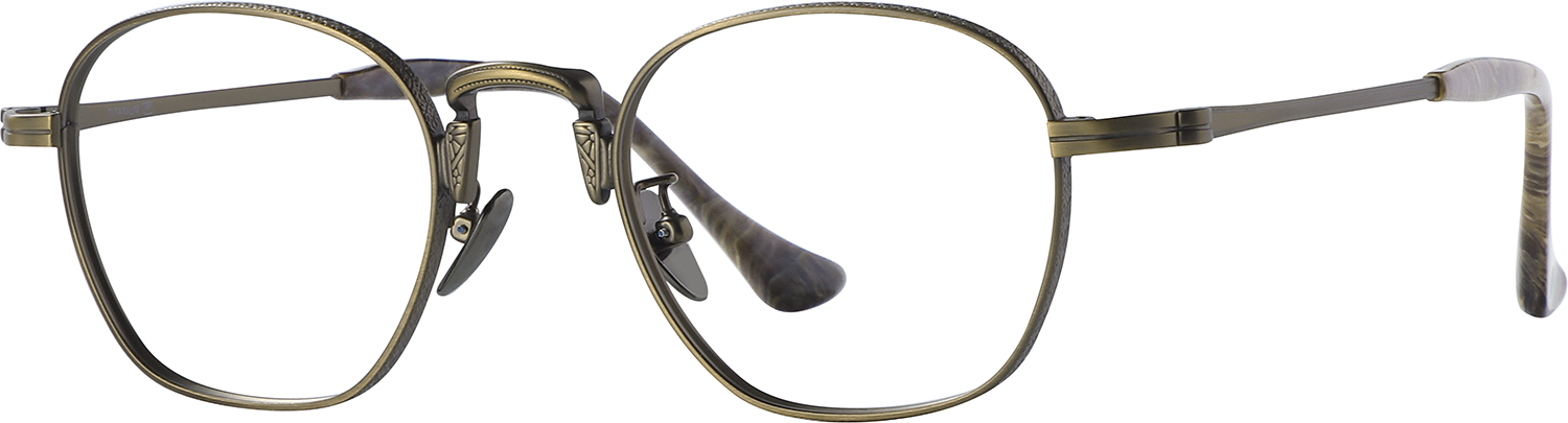 Ruby Geometric Copper Eyeglasses | Fytoo Optical