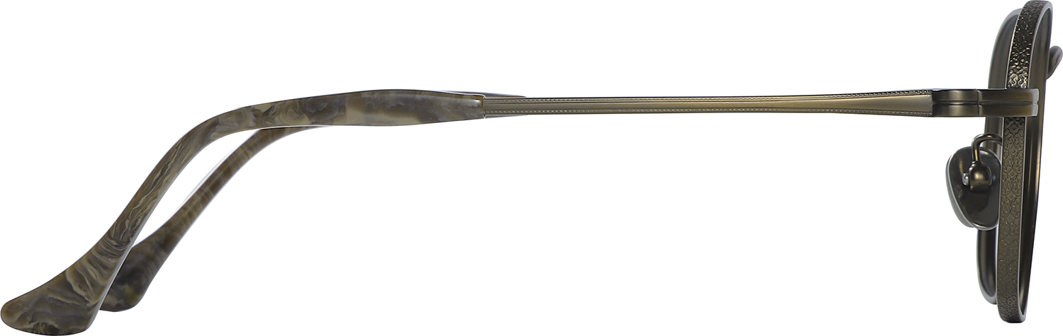 Ruby Geometric Copper Eyeglasses | Fytoo Optical