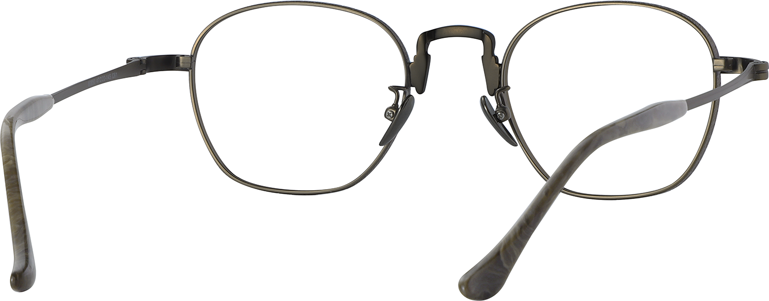 Ruby Geometric Copper Eyeglasses | Fytoo Optical