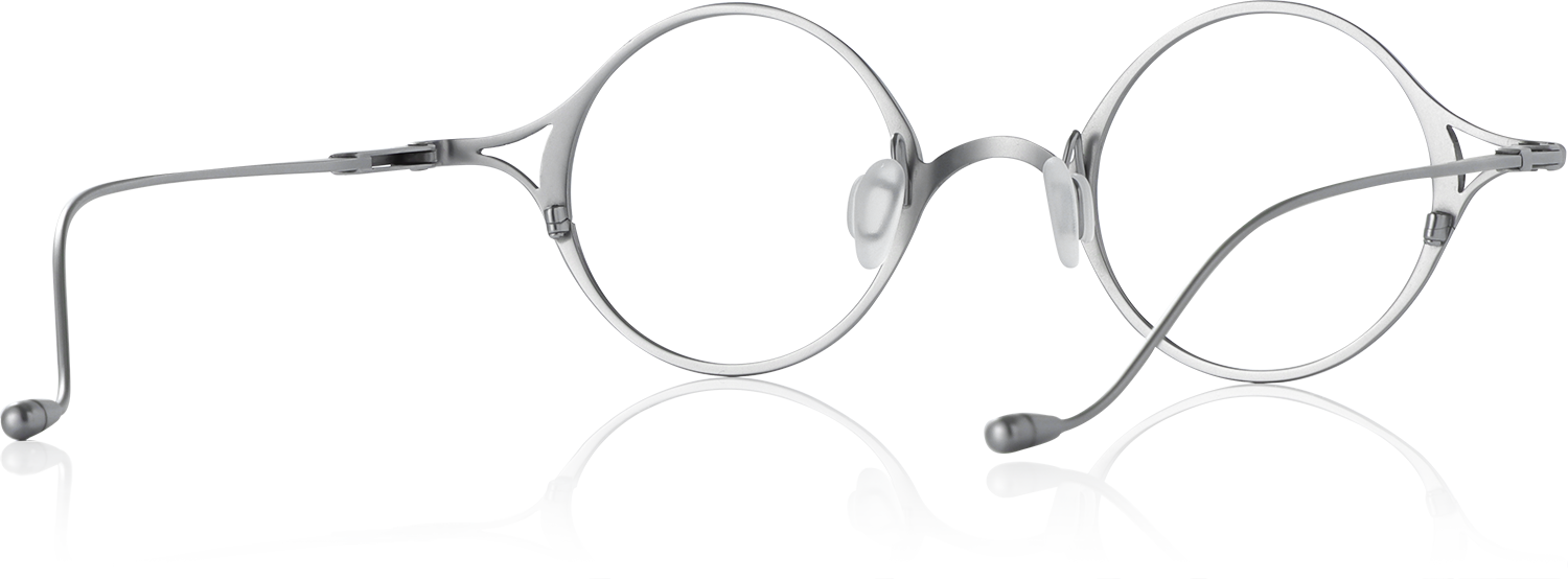 Florence Round Grey Eyeglasses | Fytoo Optical