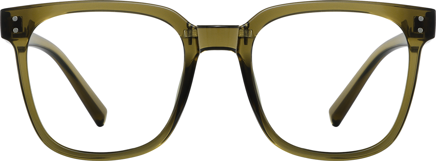 Ianis Square Green Eyeglasses | Fytoo Optical