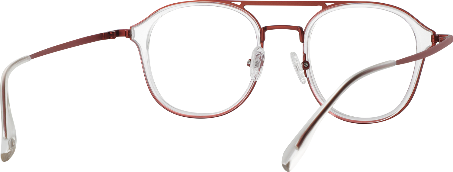 Marina Aviator Red Eyeglasses | Fytoo Optical
