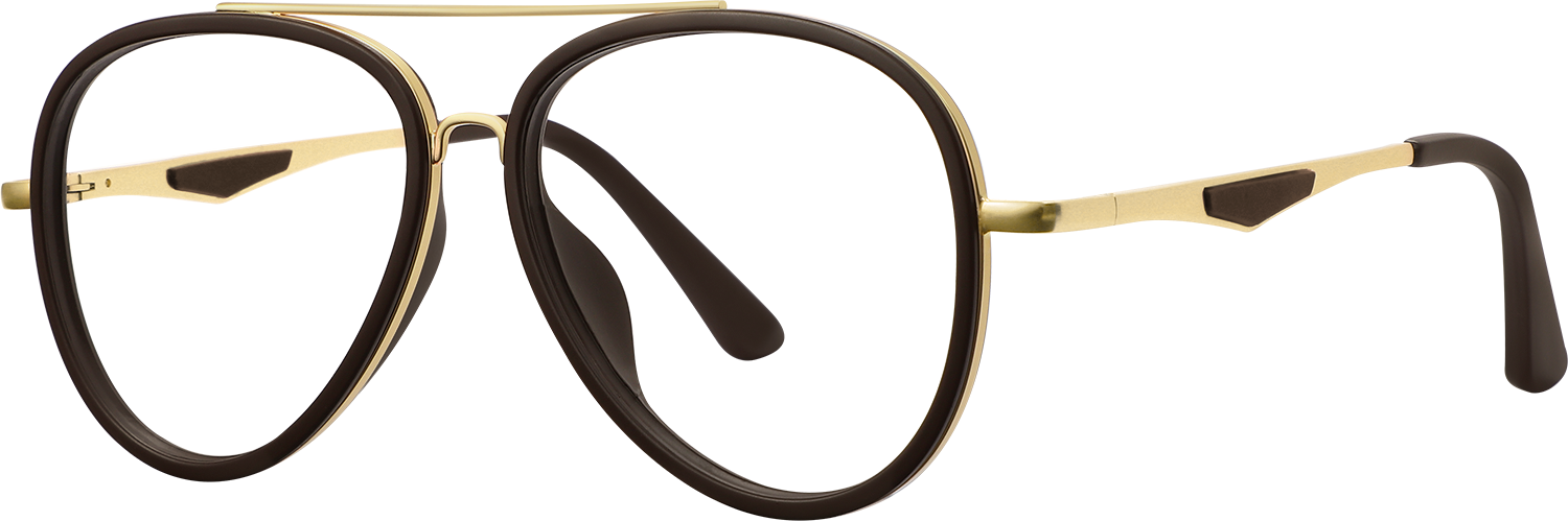 Virelliana Aviator Dark Blue Eyeglasses | Fytoo Optical