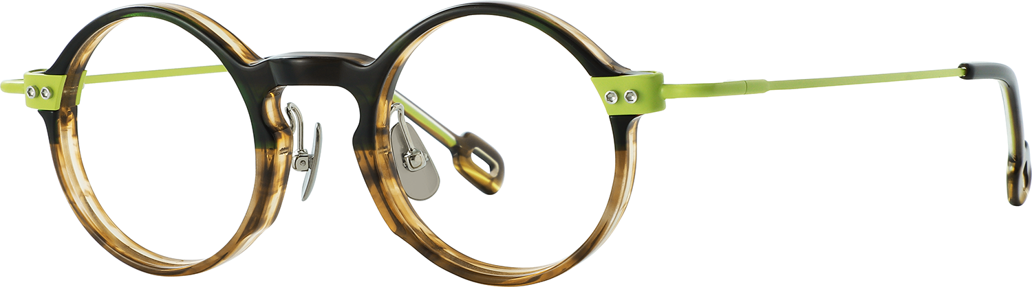 Imogen Round Tortoiseshell Eyeglasses | Fytoo Optical