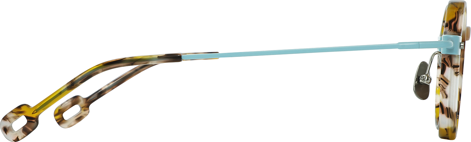 Imogen Round Tortoiseshell Eyeglasses | Fytoo Optical