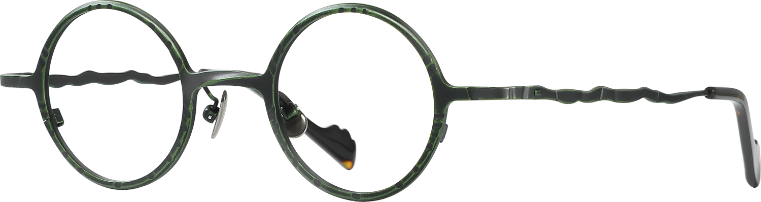 Cordelia Round Copper Eyeglasses | Fytoo Optical
