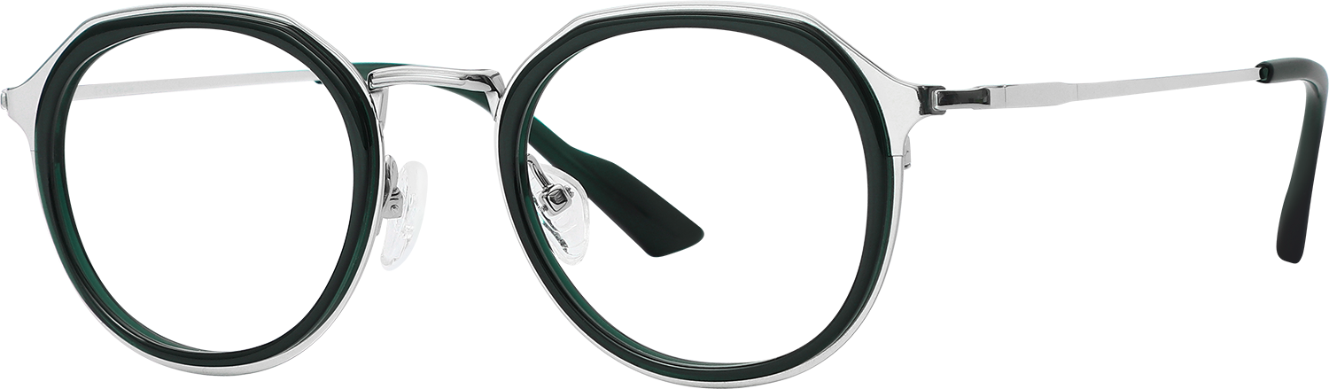 Dahlia Round Two Tone Eyeglasses | Fytoo Optical