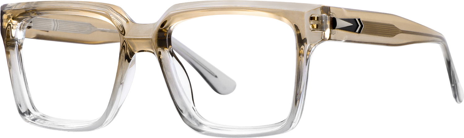 Calyrianne Rectangle Two Tone Eyeglasses | Fytoo Optical