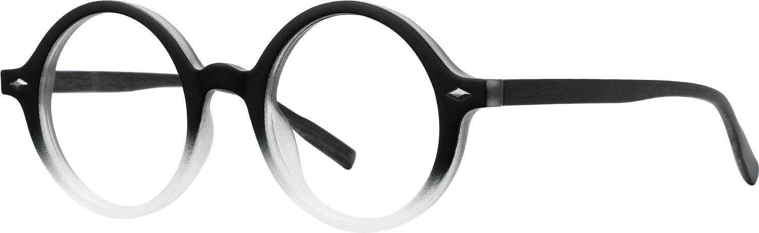 Auralisse Round Two Tone Eyeglasses | Fytoo Optical