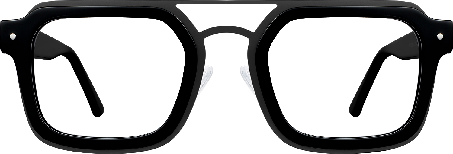 Valtharion Aviator Black Eyeglasses | Fytoo Optical