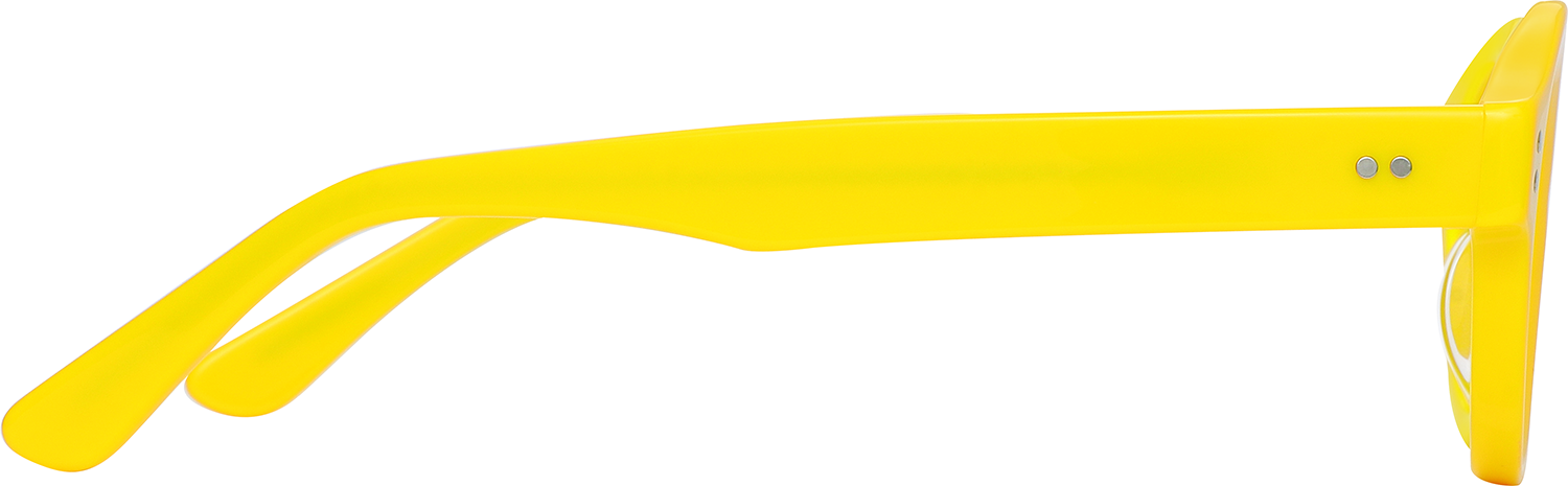 Sylvana Round Yellow Eyeglasses | Fytoo Optical