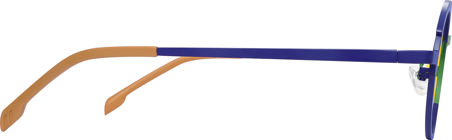 Eamon Round Multicolour Eyeglasses | Fytoo Optical