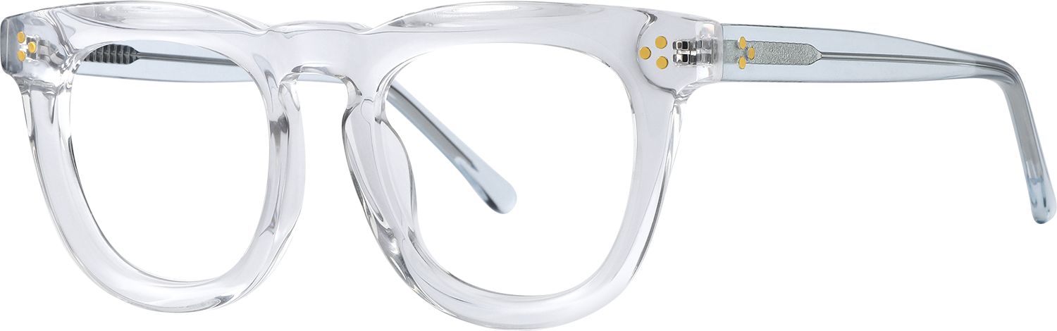 Luminara Round Transparent Eyeglasses | Fytoo Optical