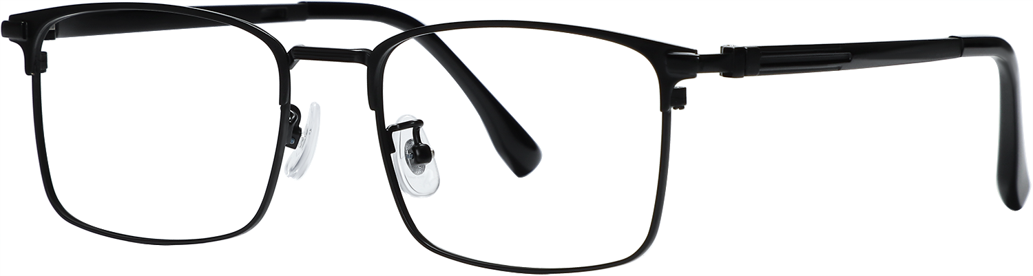 Titanium Full Rim Glasses, Rectangle Shape Glass Frames | Fytoo Optical