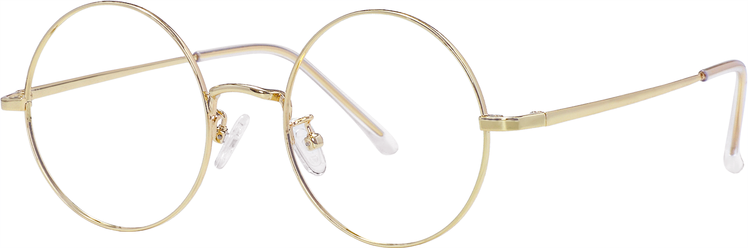 Samon Round Copper Eyeglasses | Fytoo Optical